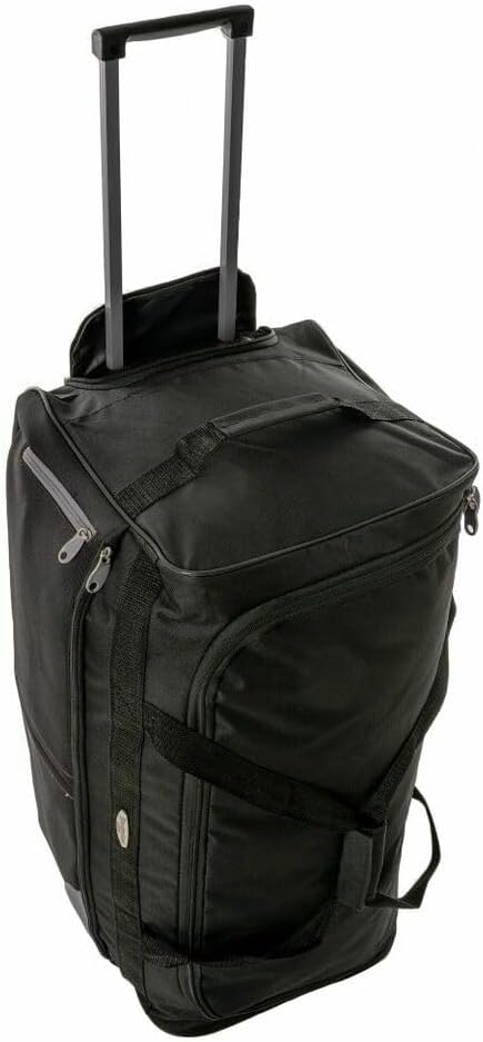 Large Travel Luggage Wheeled Bag Trolley Holdall Duffel Gym Sports Sui ...