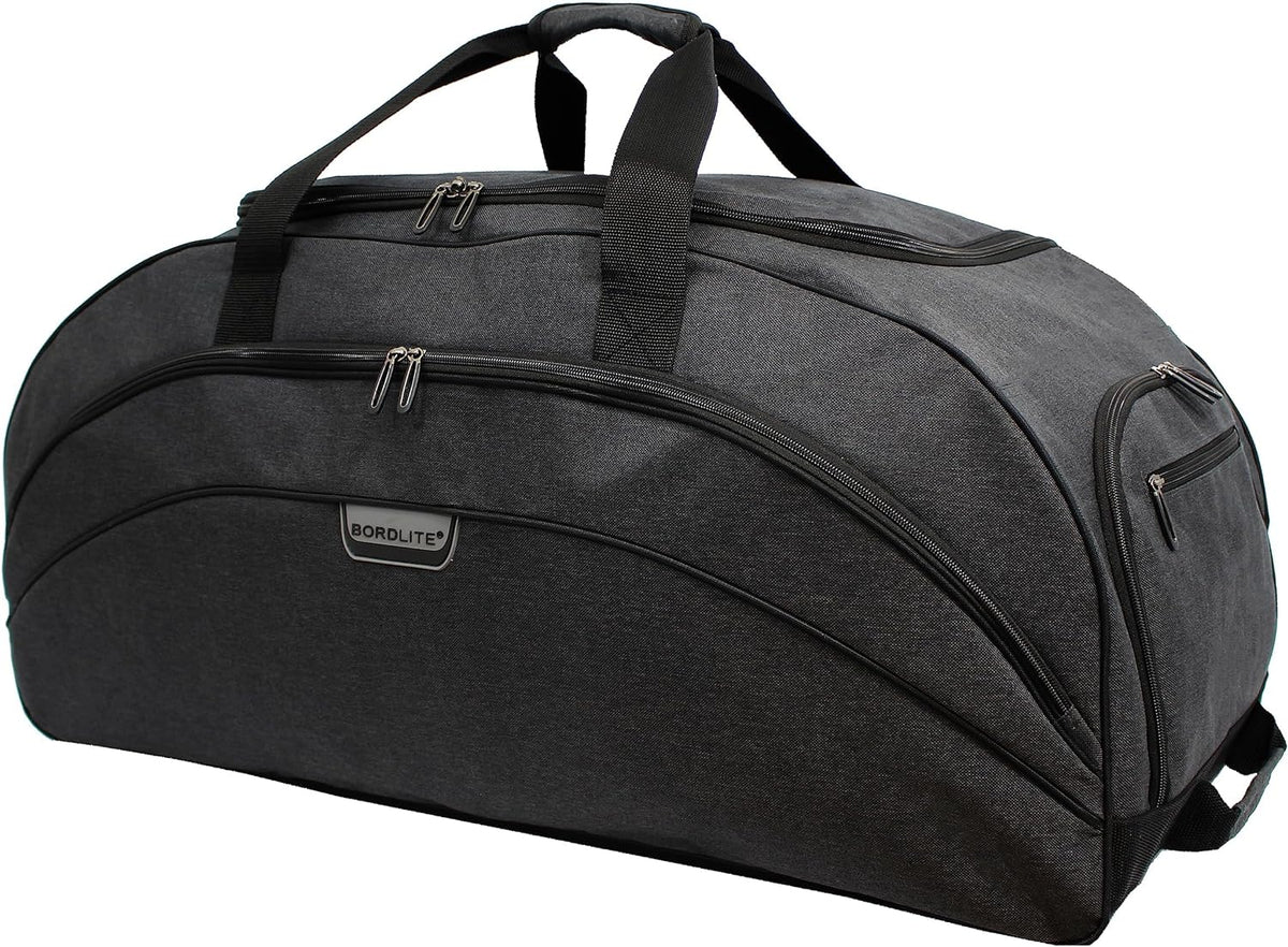 Large 110L Wheeled Holdall Bag Suitcases, Easy Roll Wheels, Luggage Tr ...