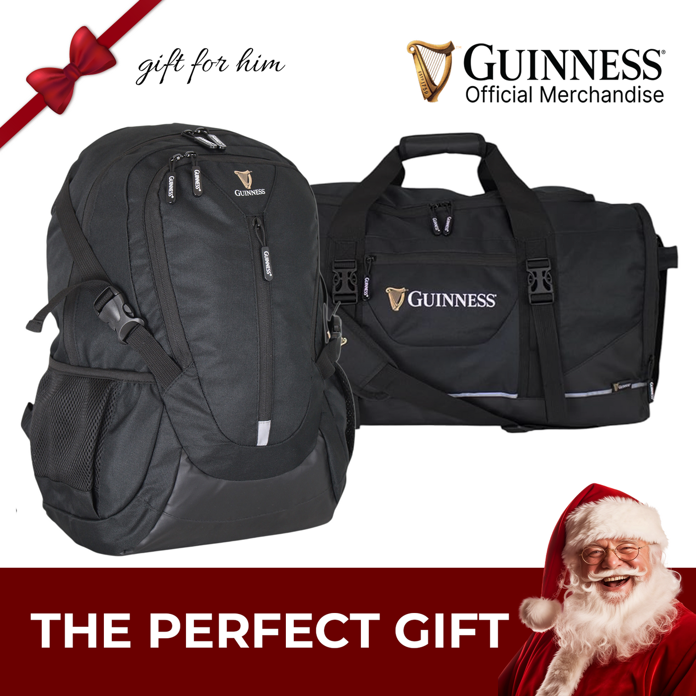 Guinness RyanAir Cabin Approved Backpack + Holdall Bundle — BagMagic
